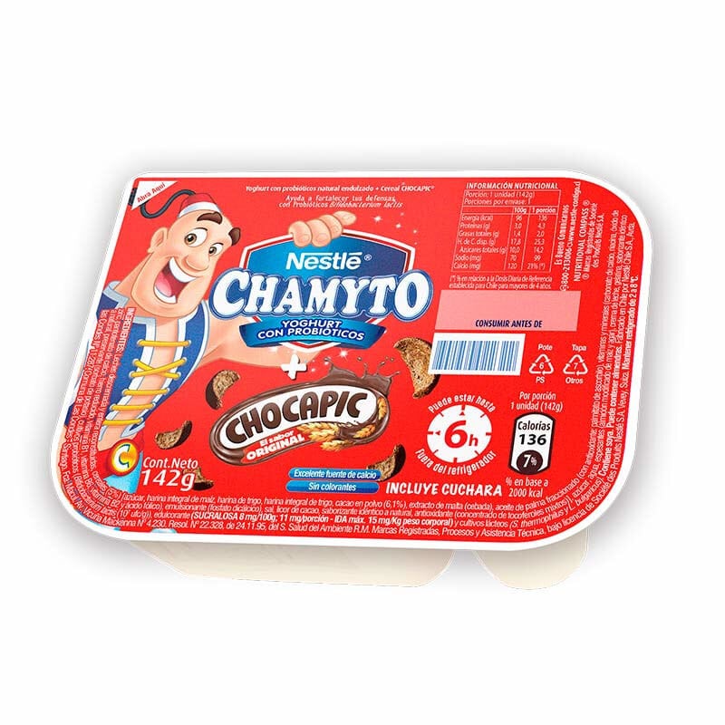 Lacteos: Chamyto Yogurt + Chocapic 142g