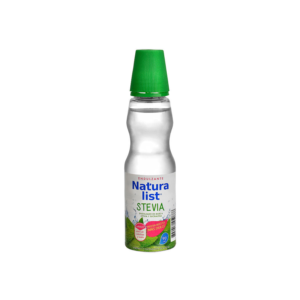 Abarrotes: Endulzante stevia natura list 90ml