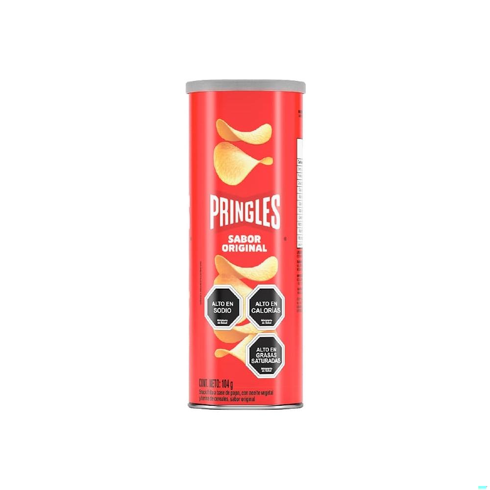Galletas, Dulces Y Snack: Pringles Sabor Original 104g